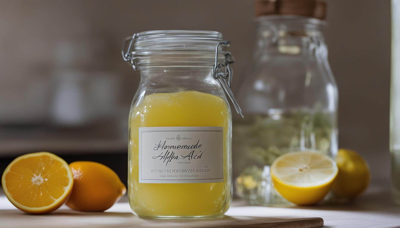 Easy Guide: Make Alpha Hydroxy Acids at Home